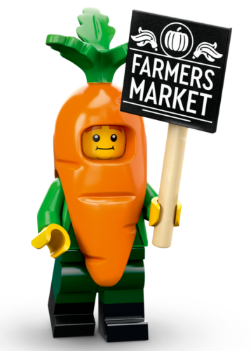 New SEALED Lego 71037 - Series 24 Carrot Guy Collectible Minifigure ...