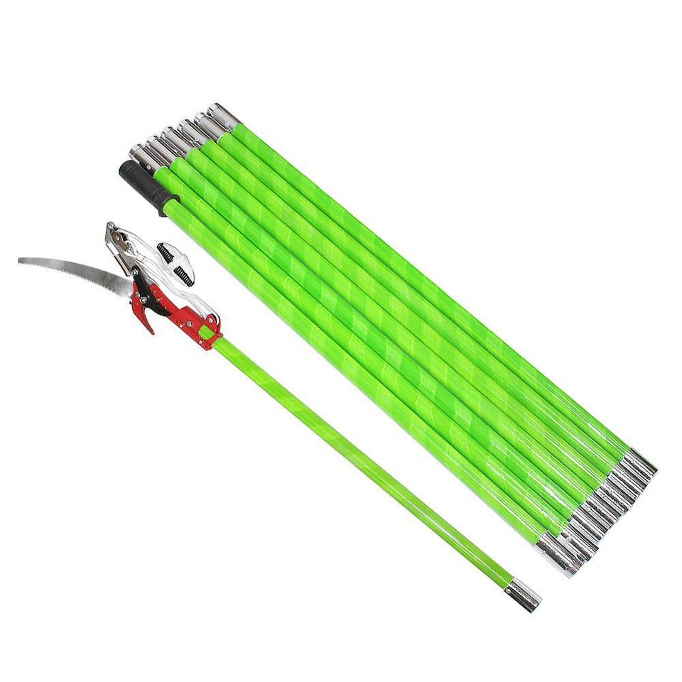 Detachable 26 Foot Length Tree Pole Pruner Tree Saw Garden Tools ...