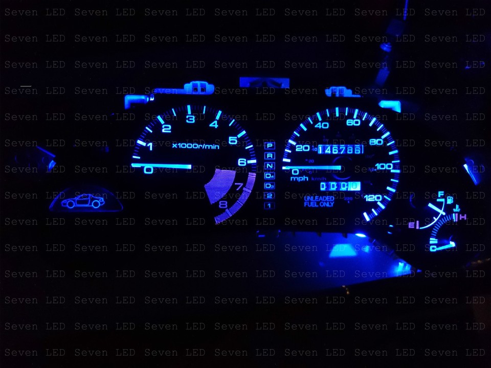 Led Kit For Honda Civic del sol LED Gauge Cluster 93 94 95 96 97 93-97 ...