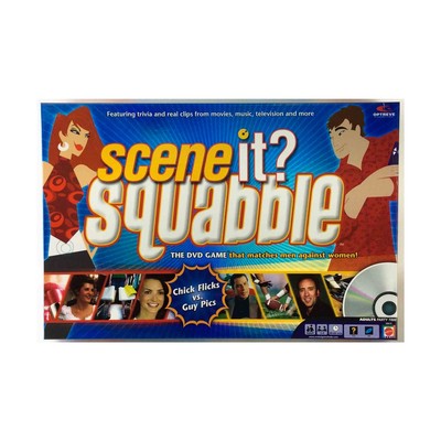 Mattel Boardgame Scene It? - Squabble (Long Box) Box EX/NM | eBay