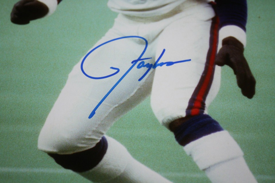 NEW YORK GIANTS LAWRENCE TAYLOR #56 SIGNED 11x14 PHOTO HOF 1999 JSA | eBay