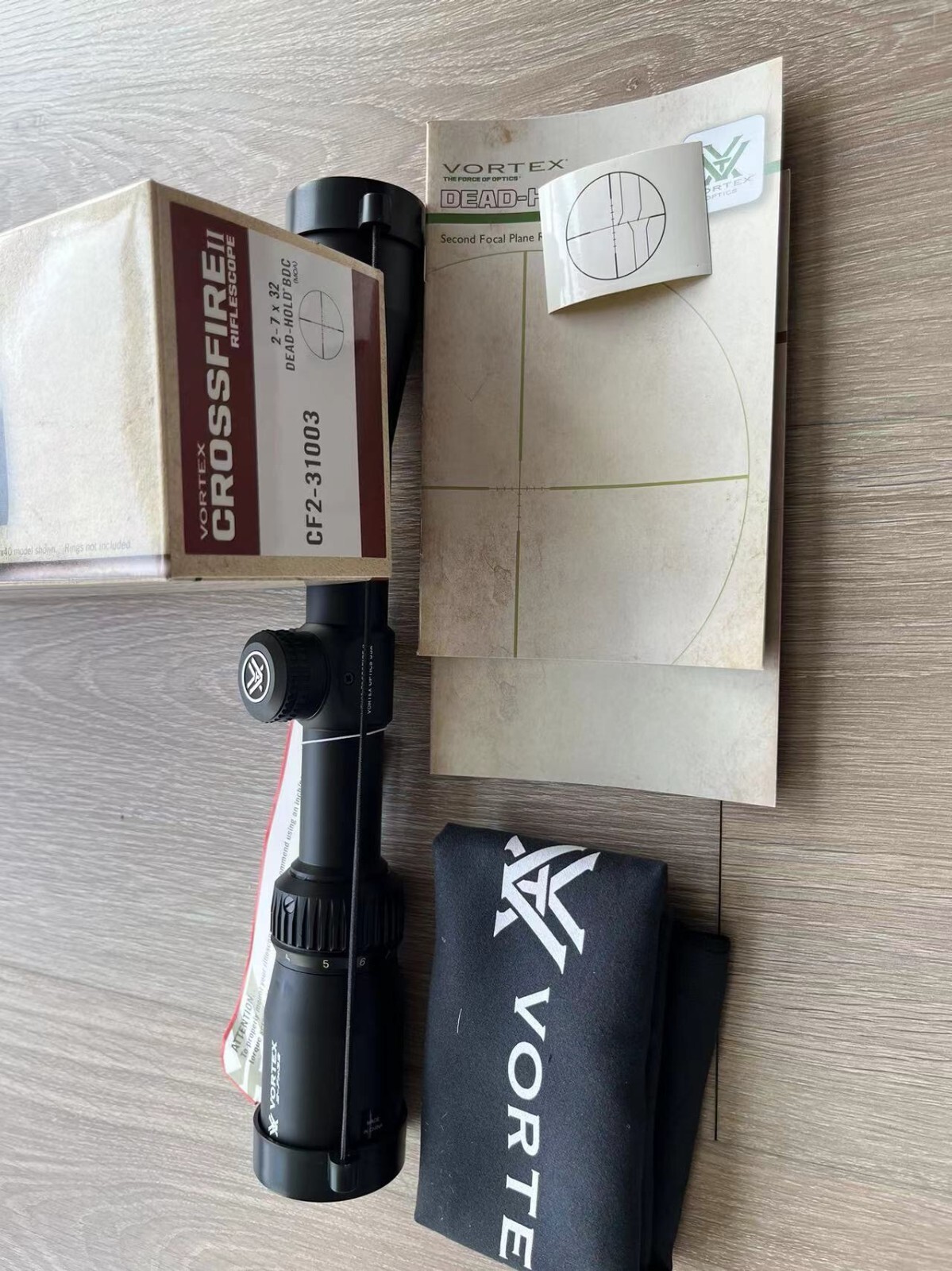 Vortex Crossfire II 2-7x32 Rifle Scope - CF2-31003 for sale online | eBay