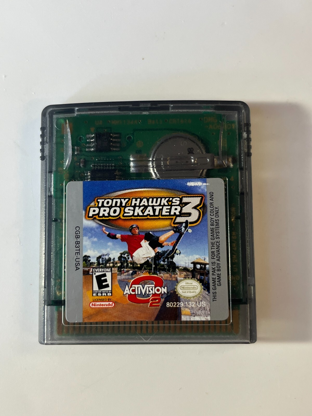 Tony Hawk's Pro Skater 3 Nintendo GameBoy Color GBC - Cartridge Only ...