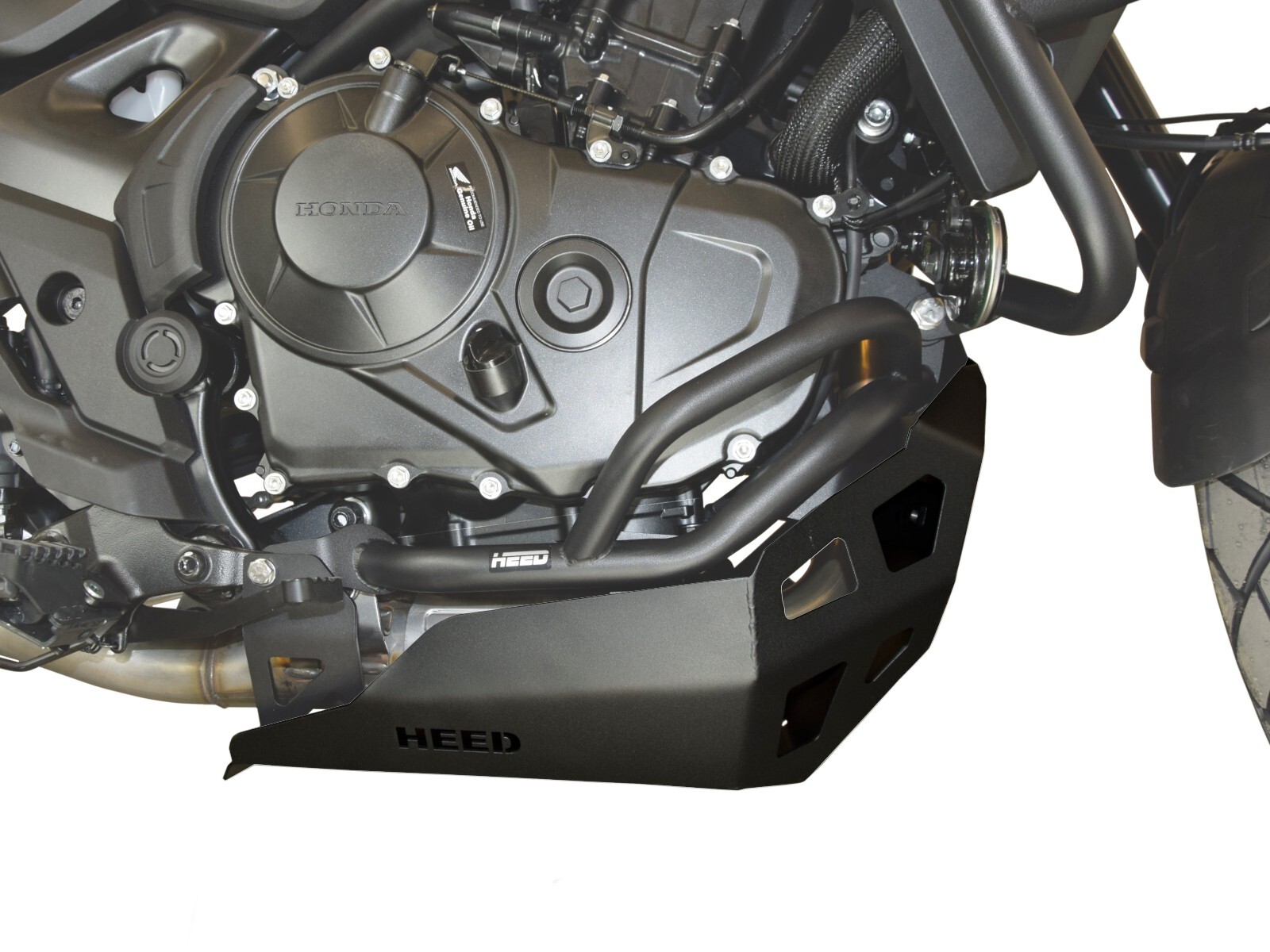 2023-2024 Honda XL 750 Transalp ENGINE GUARD Skid Plate | Steel | Black ...