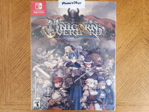 New! Unicorn Overlord Monarch Collector's Edition (Nintendo Switch NS ...