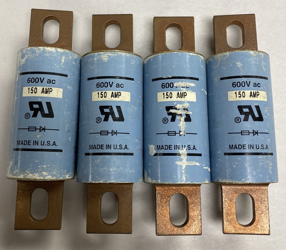 Bussmann,KAC-150,Fuse 150AMP 600V Lot Of 4 NOS | eBay