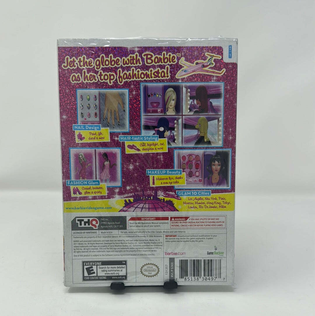 Barbie Jet, Set & Style! - Wii - Complete in Box Game | eBay