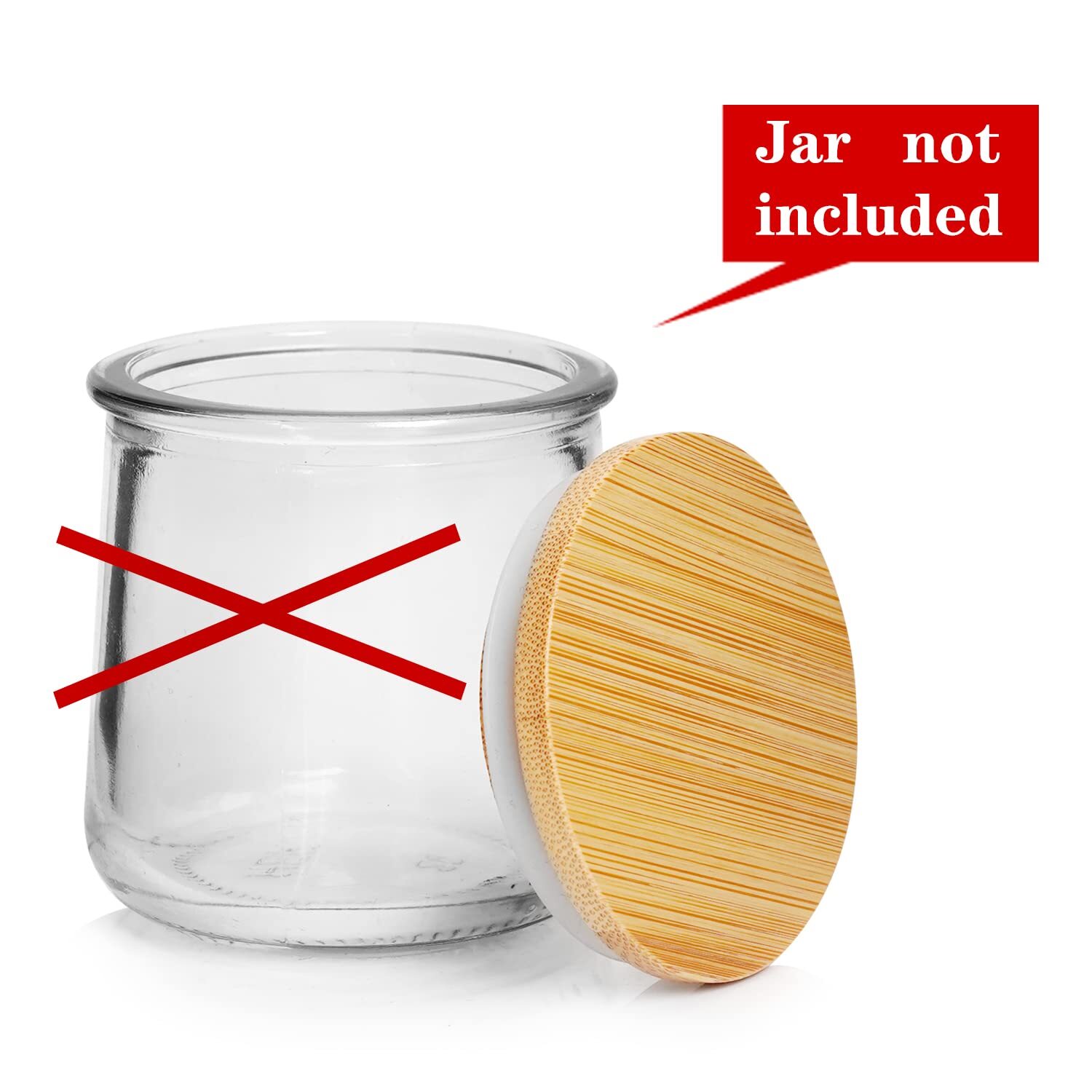 Oui Yogurt Jar Lids Oui Yogurt Bamboo Jar Lids Set Wooden Lids For Oui ...