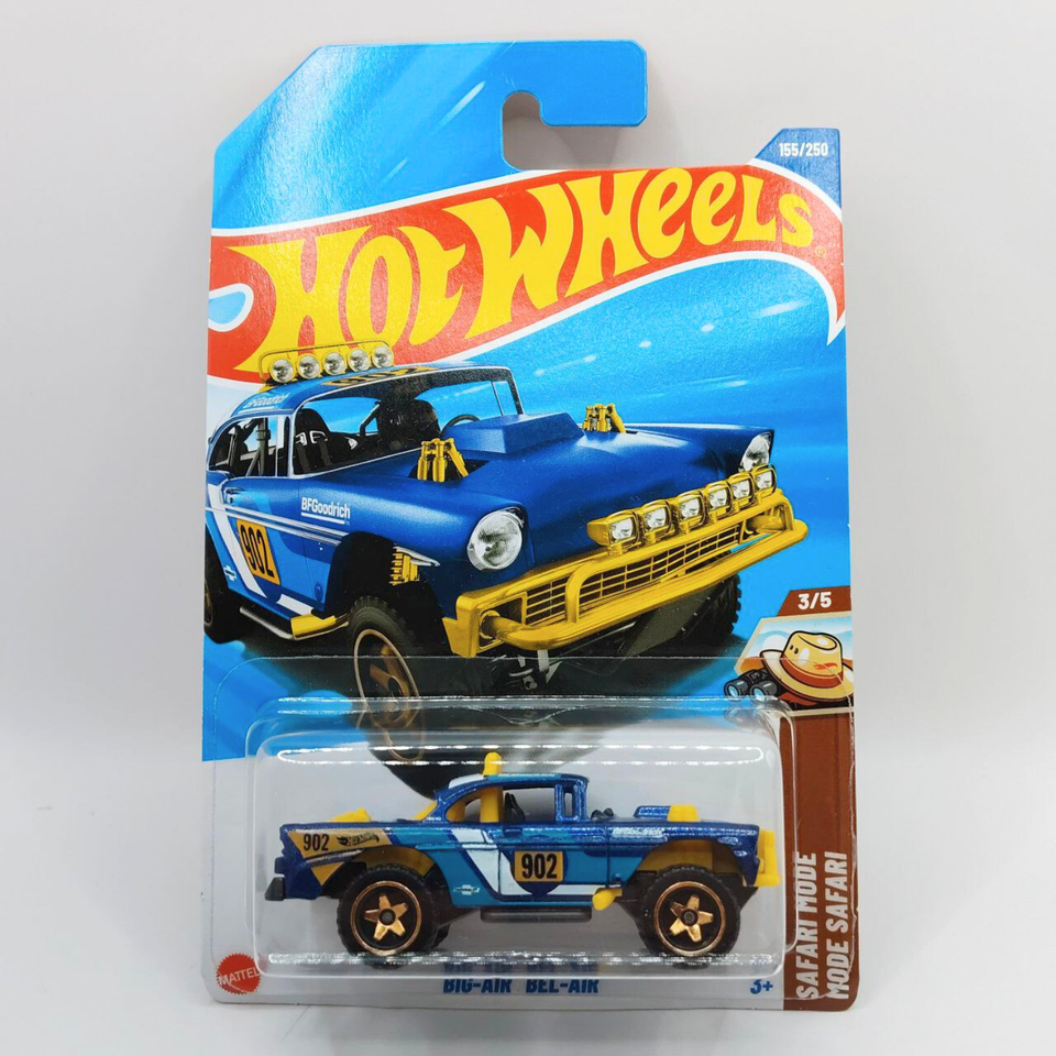Hot Wheels Mainline Case N Big - Air Bel - Air 2025 Blue 1/64 Free ...