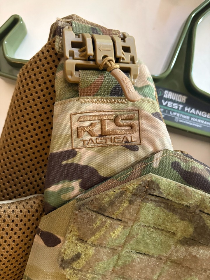 RTS Tactical Vest: Level IV Ceramic and Level IIIA Soft Plates with ...
