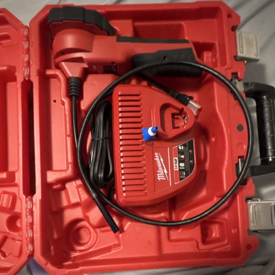 Milwaukee M12 Digital Inspection Camera Flexible Shaft LCD Display with ...