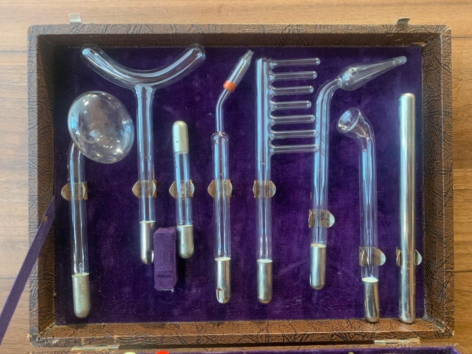 Antique PHONIX Violet Ray Device Germany 1930s – 10 Electrodes, Tested ...