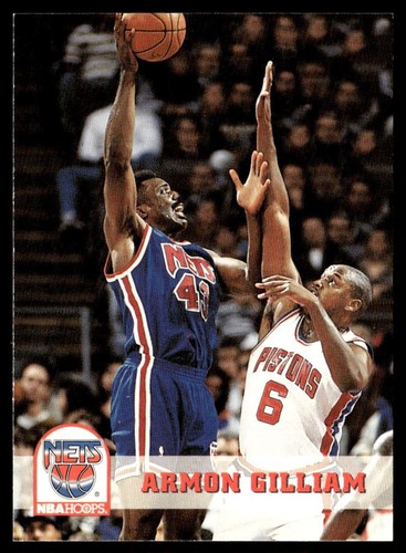 1993-94 Hoops Armon Gilliam New Jersey Nets #371 | eBay