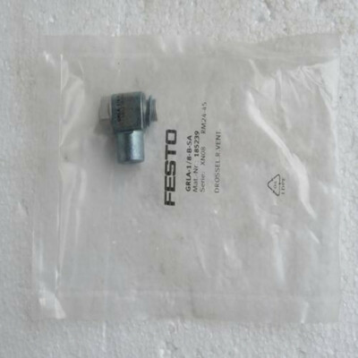1PC FESTO gas fitting GRLA-1/8-B-SA 185239 | eBay