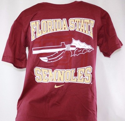 NEW Boys Kids Youth FSU Florida State Seminoles Nike Football NCAA Tee ...