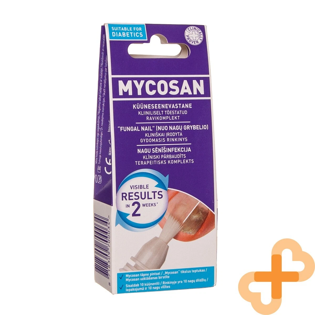 Mycosan Fungal Nail Treatment Set 5ml, serum nail clipper - hilo-ca.vn