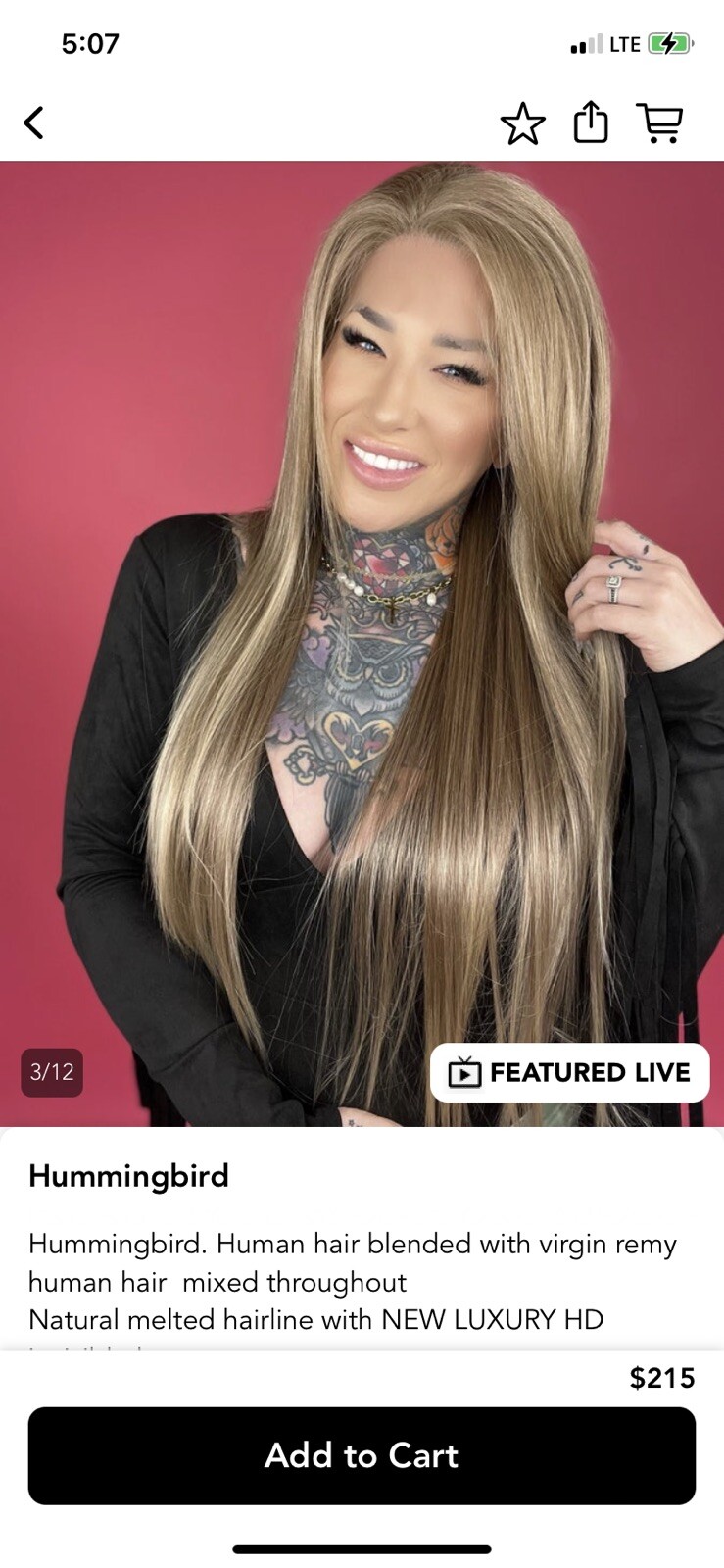 Rebel Gypsy Wig Named Hummingbird. | eBay