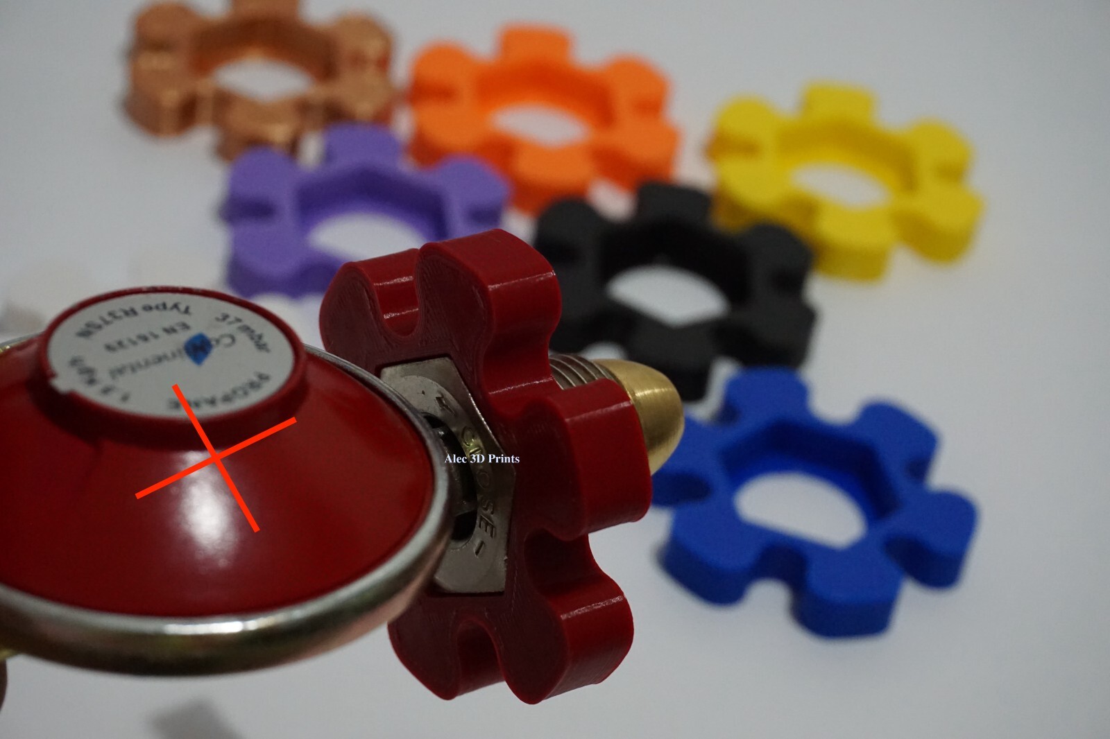 Gas Spanner Adaptor 30mm Propane Butane LPG Bottle Regulator Calor ...