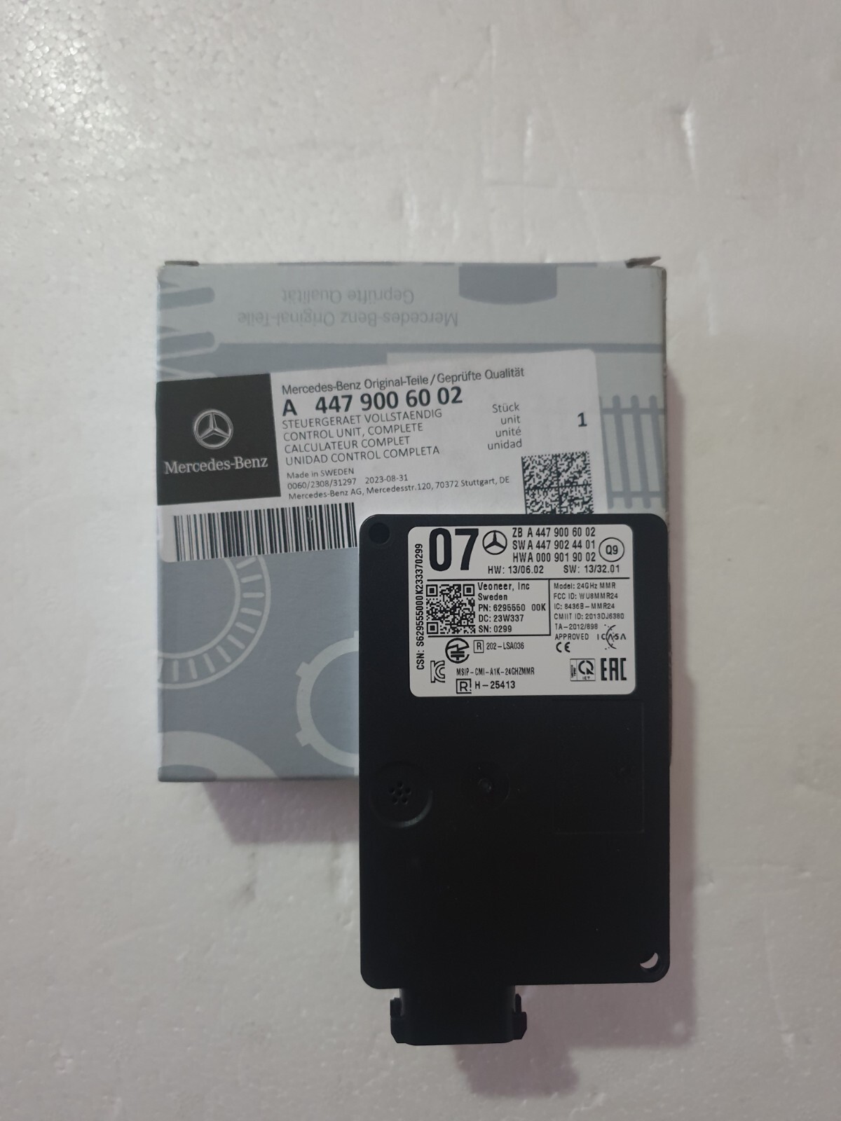 Mercedes-Benz V Class VITO W447 Radar Sensor Control Unit A4479006002 ...