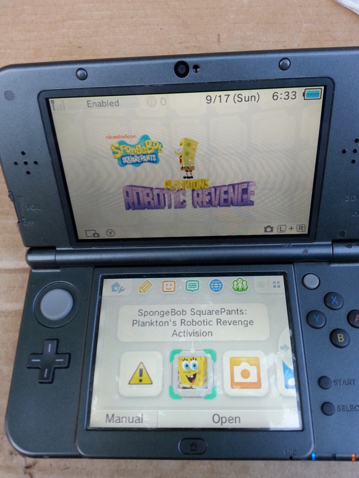 SpongeBob SquarePants: Plankton's Robotic Revenge (Nintendo 3DS, 2013 ...