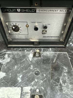 ABB Circuit Shield 468s0475 48/125 vdc Overcurrent Relay Trip Reset | eBay