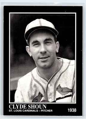 1992 Conlon Collection TSN #379 Clyde Shoun | eBay