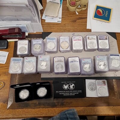 AMERICAN SILVER EAGLE complete SET | eBay