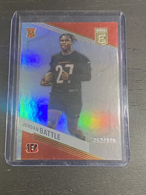 2023 Donruss Elite Football Jordan Battle Rookie /999 Cincinnati ...