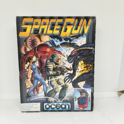 SPACE GUN Commodore AMIGA 500 600 1200 A500 TESTED Only 1 Worldwide ...