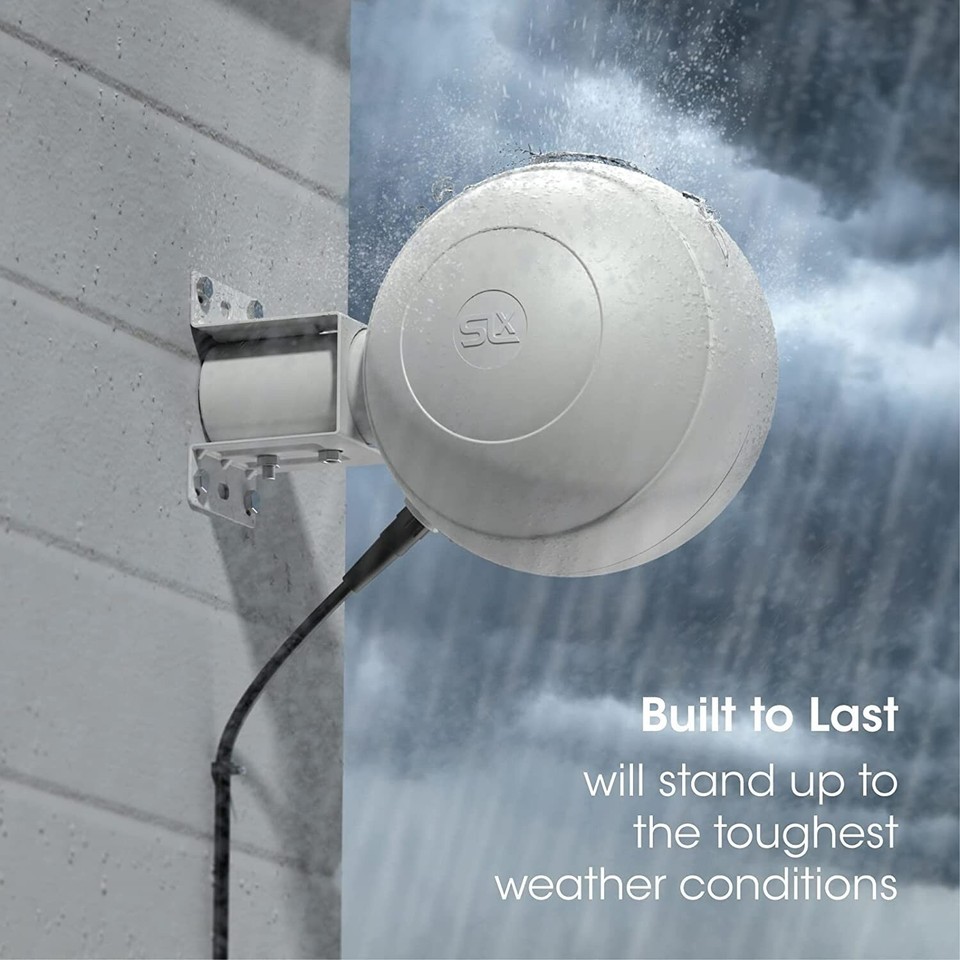 TV Aerial Digital Freeview, SLx 360° Amplified Omni Directional TV ...
