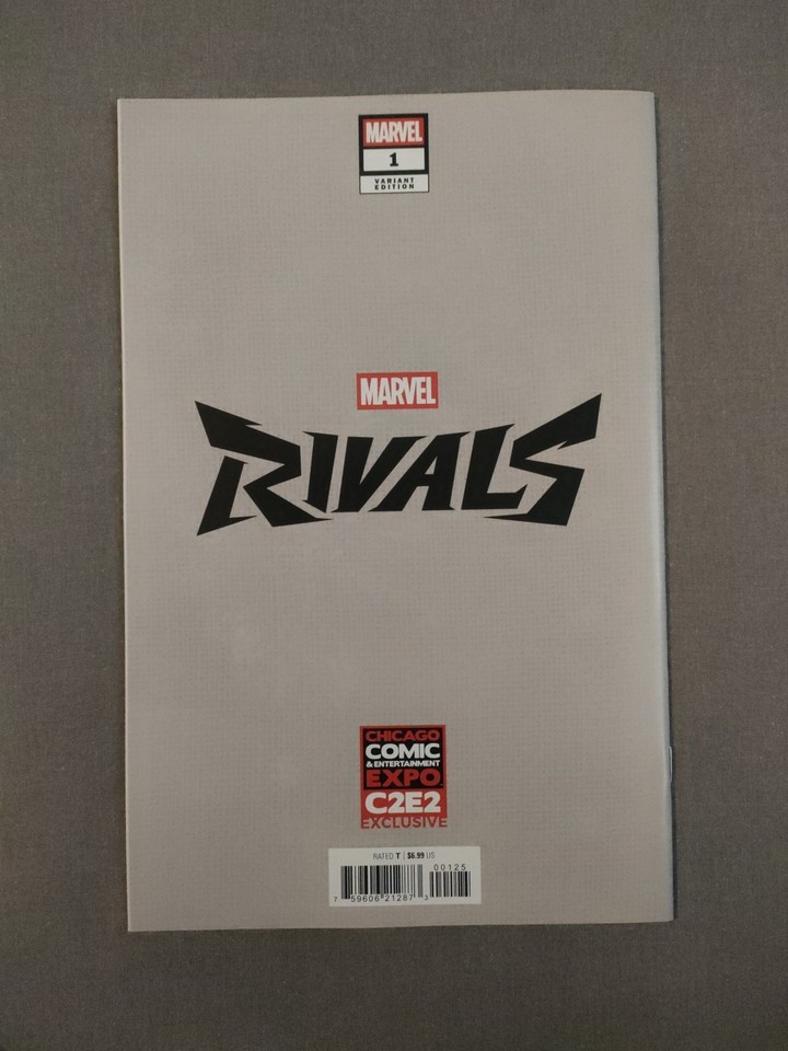 MARVEL RIVALS #1 - RIAN GONZALES VIRGIN VARIANT C2E2 CHICAGO 2025 ...