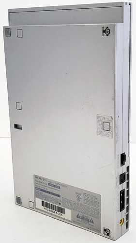 OEM Sony PS2 PlayStation 2 Slim SILVER Console Bundle SCPH-79001 ...