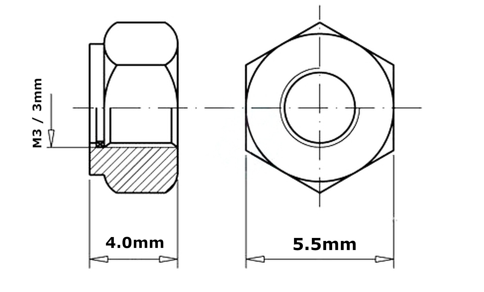 NYLOC NYLOCK NYLON LOCK NUTS M3 M4 M5 M6 M8 M10 M12 DIN 985 BZP Zinc 1 ...