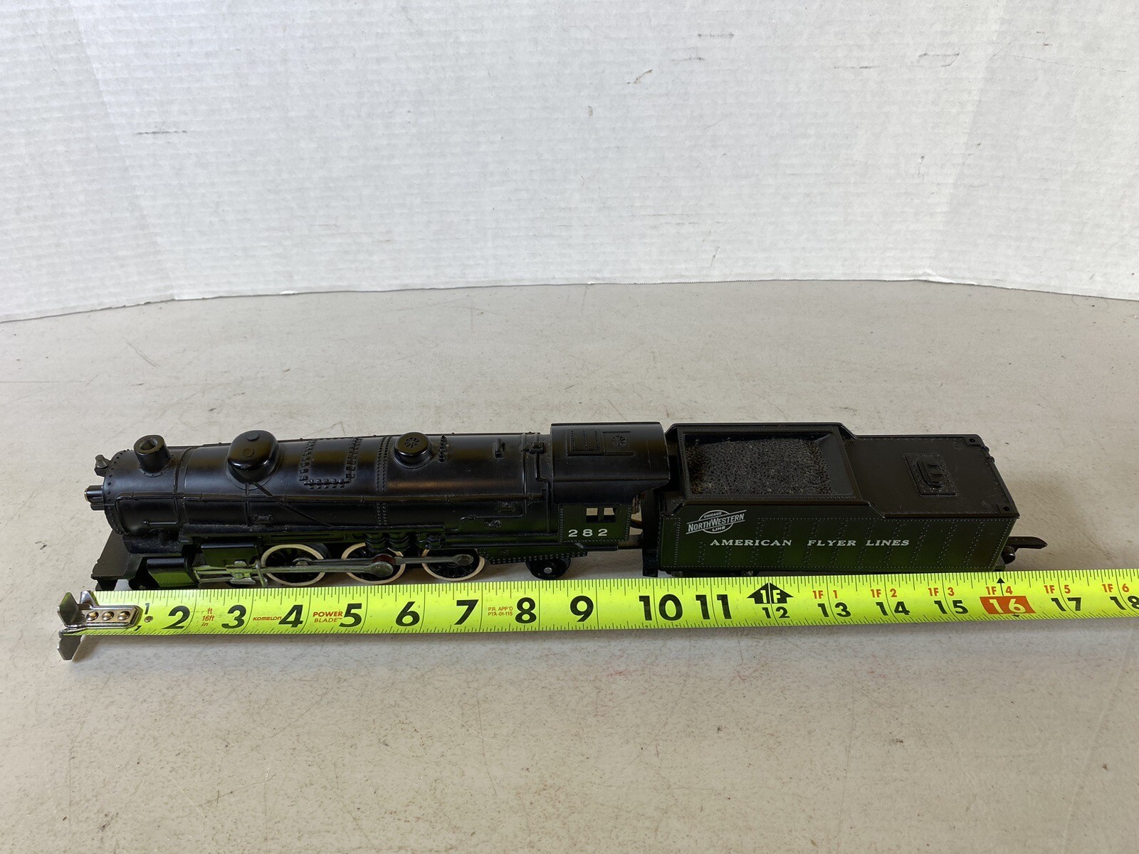 American Flyer Lines 282 Steam Locomotive engine tender Model ...