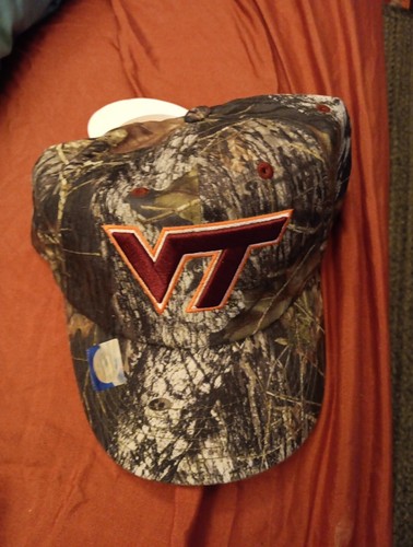Camouflage Adjustable Virginia Tech HAT | eBay