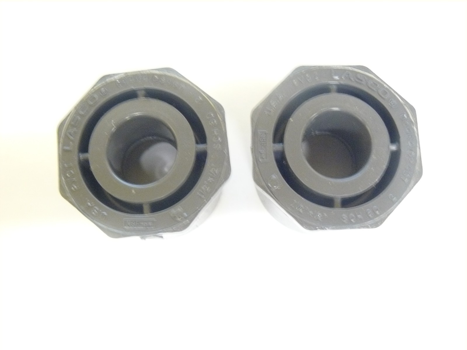 NEW LASCO D2464/D2467 PVCI SCH80 11/2X3/4 LOT OF TWO | eBay