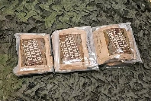 First Strike Ration 3 Individual Meals Menus 4 5 6 US Genuine Sealed 08 ...