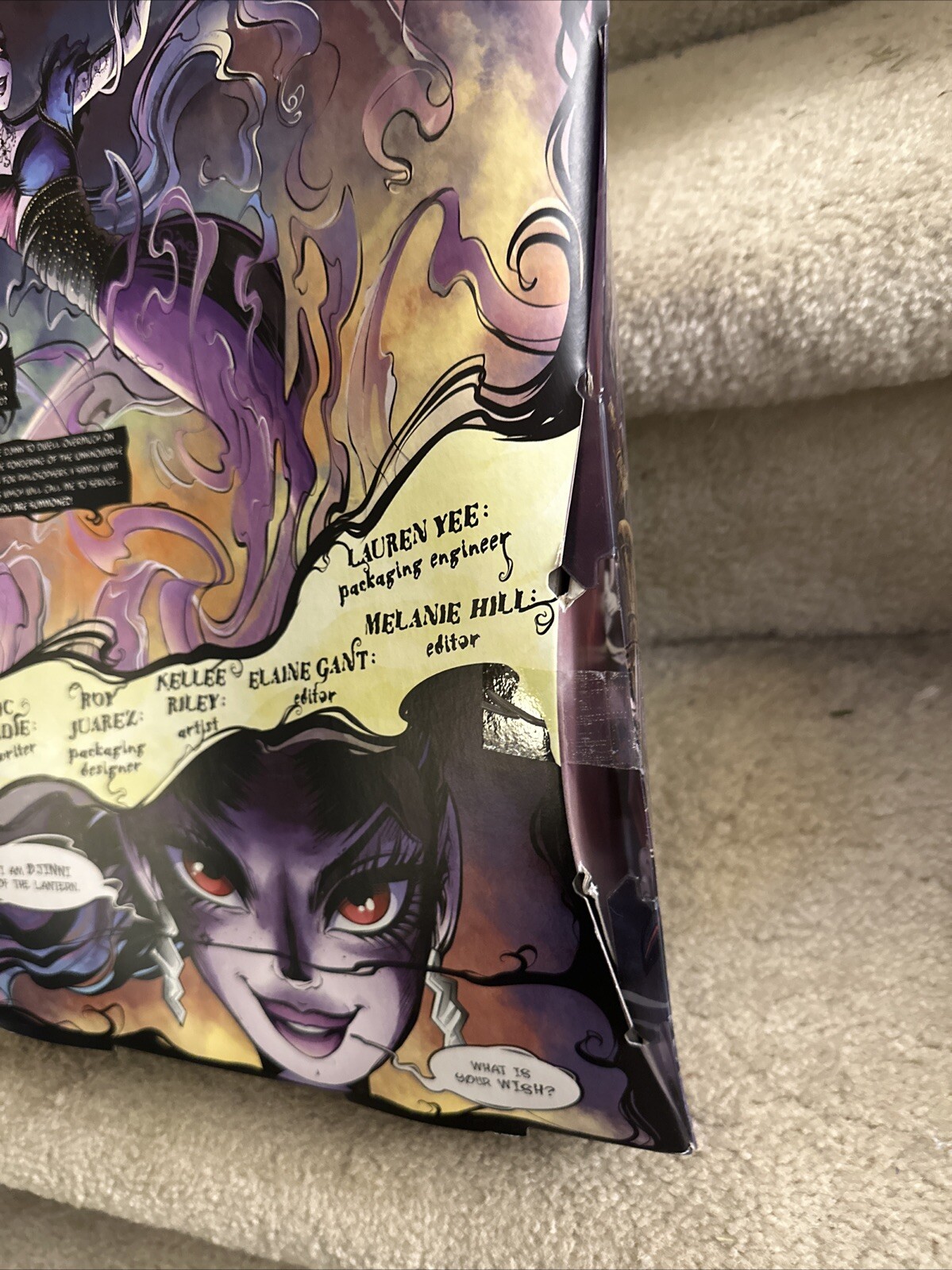 Monster High Kieran Valentine & Djinni Whisp Grant 10.5'' Villain Doll ...