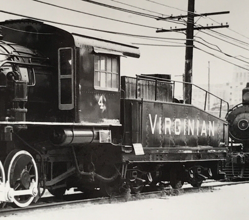 Virginian Railway Railroad VGN #4 0-8-0 Baldwin Locomotive Photo ...