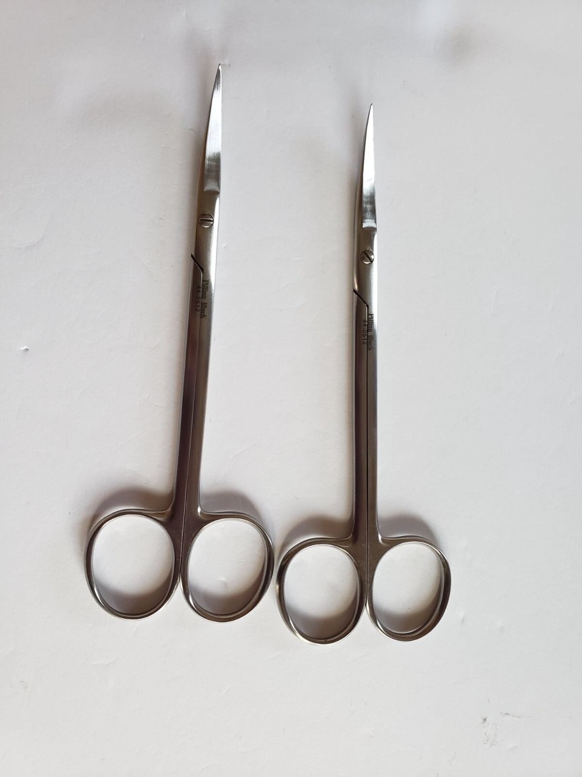 Lot Of 2 Pilling Weck Mayo Dressing Straight Tip Scissors 44-2512 | eBay