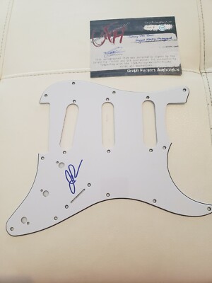 Johnny Van Zant, Lynard Skynard Autographed Guitar Guard + COA | eBay