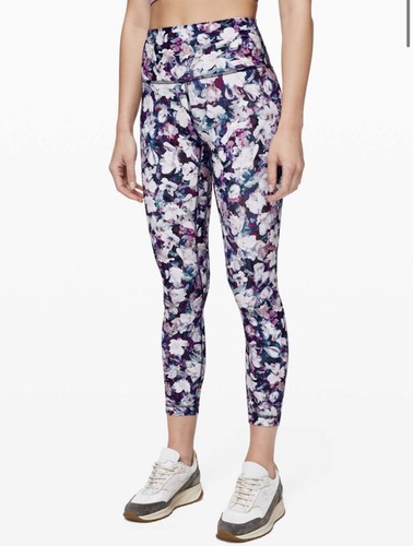 Lululemon Align Pant II 25" Utopia Multi Size 8 With Rip Tag EUC W5BYXS ...