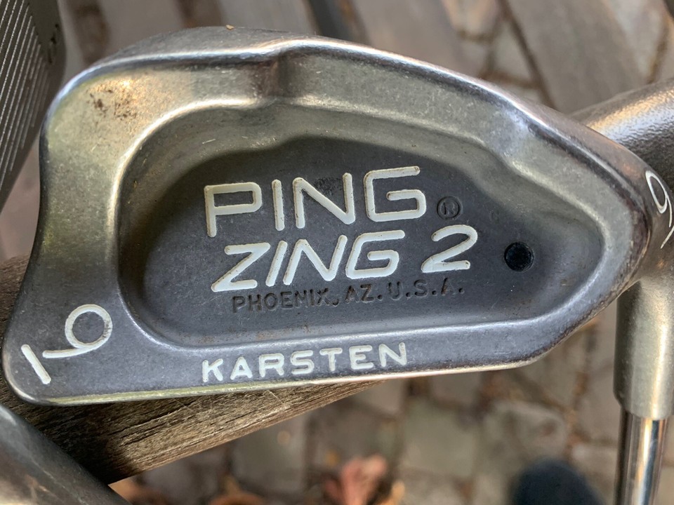 Ping Zing Irons PARTIAL Set Black Dot 5, 6, 7, 8, 9( 5 Clubs) Steel JZ ...