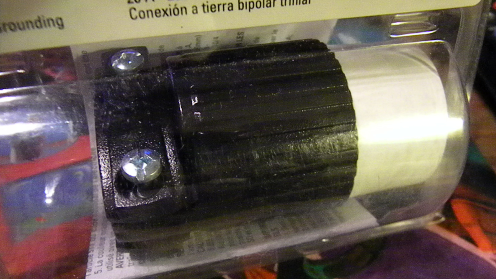 Cooper Wiring Devices Generator Connector 2-Pole, 3-Wire Grounding ...