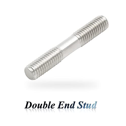 10pcs M8 X 50mm Double End Threaded Stud Stainless Steel 50mm Length | eBay