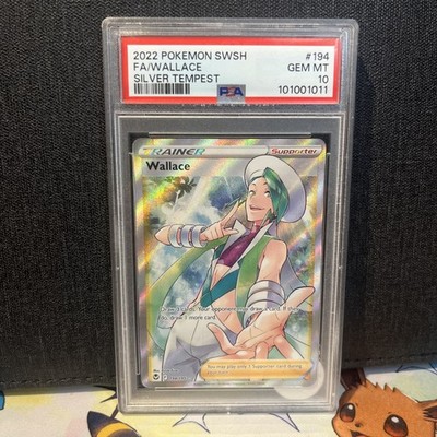 Pokemon Wallace 194/195 Silver Tempest PSA 10 GEM MINT | eBay
