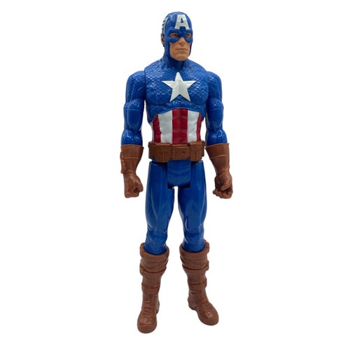 Captain America 12 Inch Action Figure Marvel Avengers Titan Hero Series ...