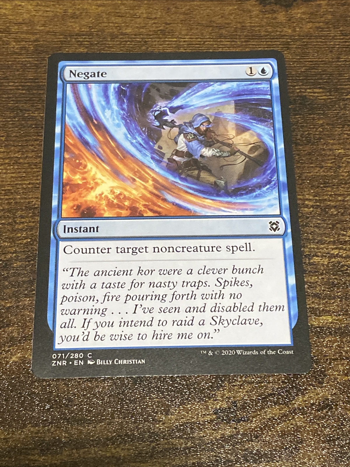 Negate (071) Zendikar Rising MTG Magic The Gathering D5413* | eBay