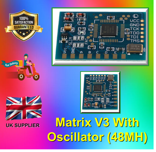 Matrix Glitcher V3 X360 Corona 48MHZ Crystals for Xbox 360 *Free Fast ...