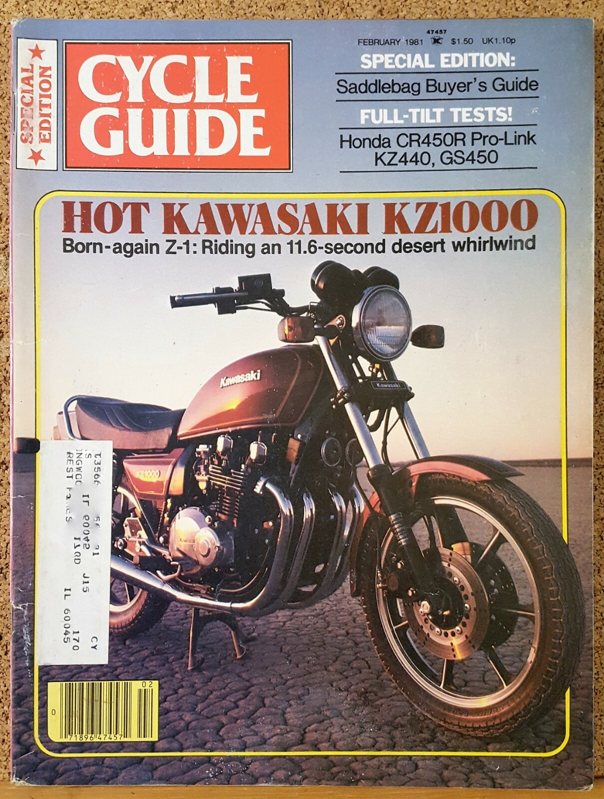 Cycle Guide Magazine – Vintage Motorcycle Back Issues – 1981, 1982 | eBay